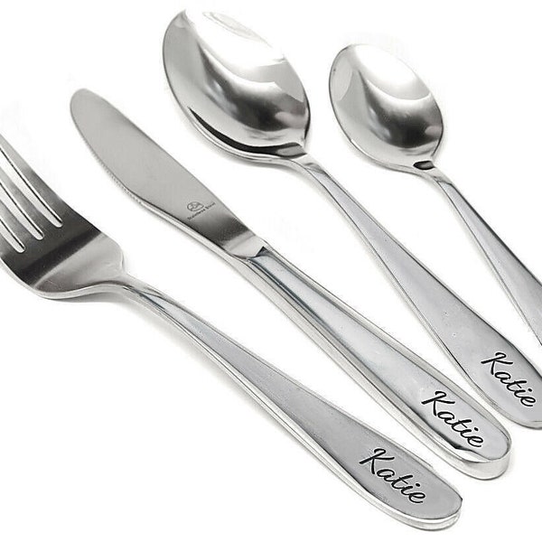 Personalised Cutlery Child - Etsy UK