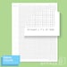 PRINTABLE | Aida 10 Cross Stitch Graph Paper | Letter/a4 | 10 Fabric ...