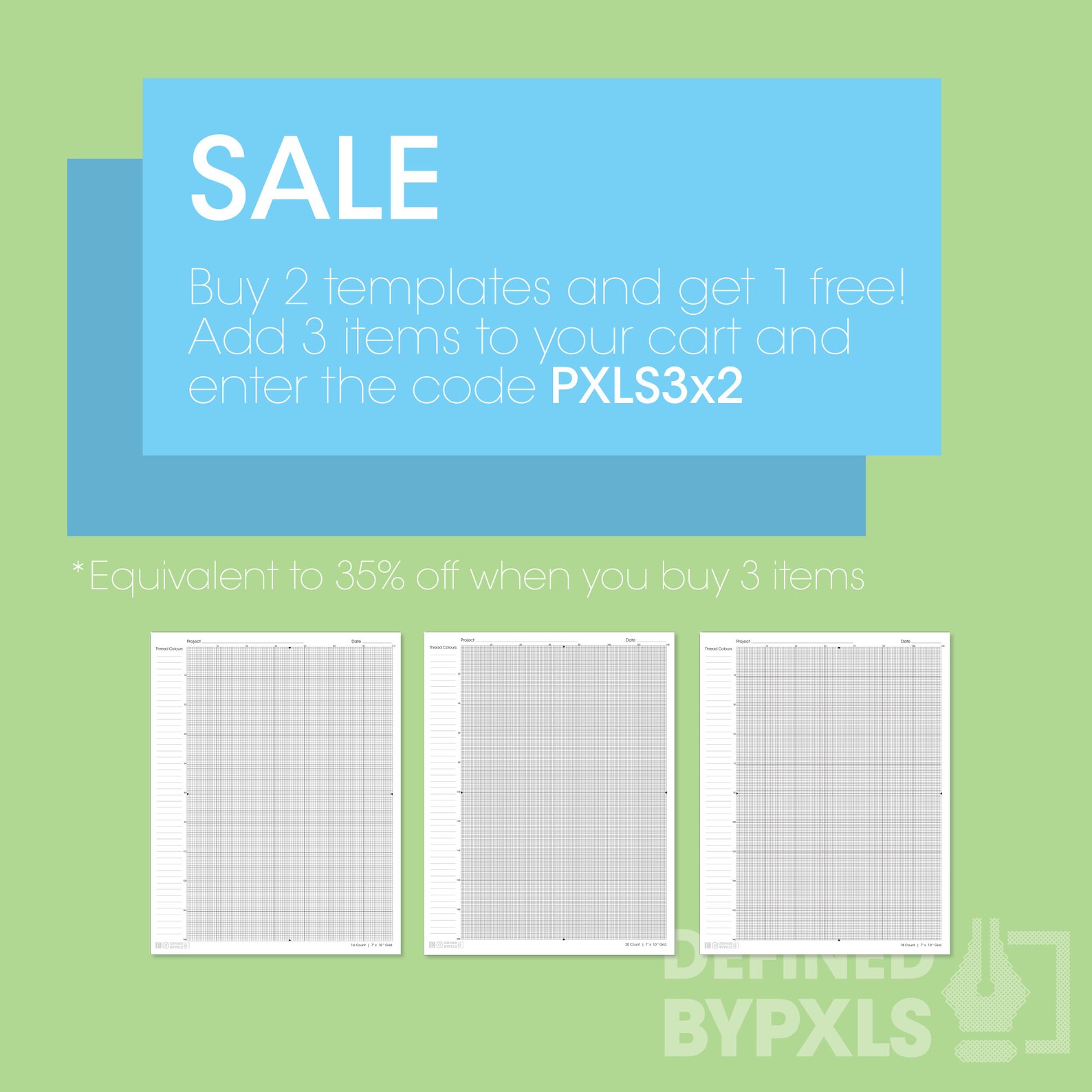 PRINTABLE Aida 14 Cross Stitch Graph Paper Letter/a4 14 - Etsy