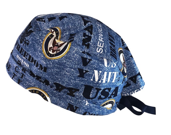 Men's US Navy NWU Type III Digital Camo Scrub Cap/hat - One Size Fits ...