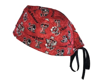 Texas Tech Scrub Cap | Etsy