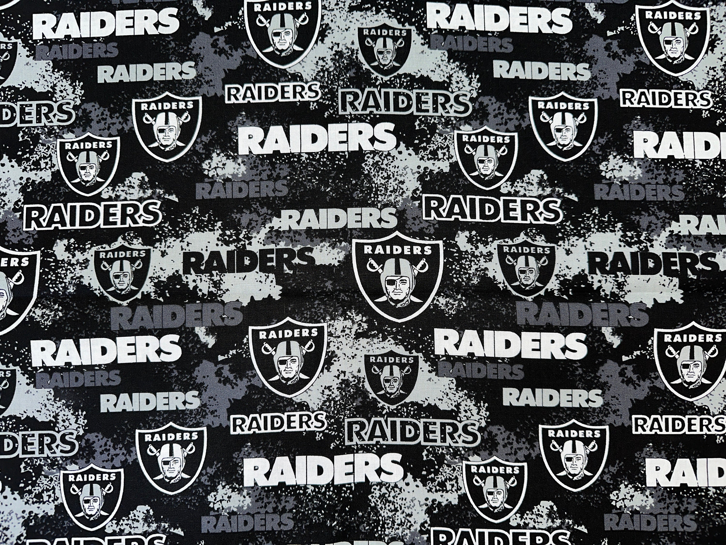 Las Vegas Raiders Distressed NFL Tie Back Scrub Cap, Nurse Hat ...