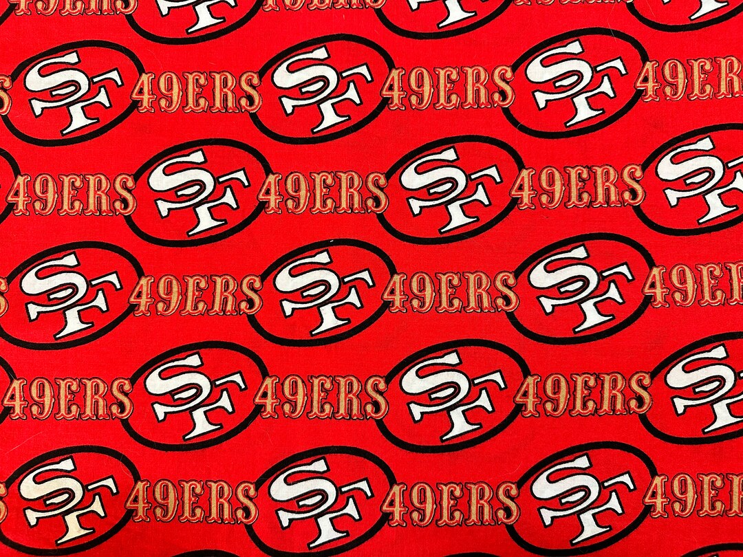 San Francisco 49ers Rare NFL Retro Tie Back Scrub Cap, Nurse Hat ...