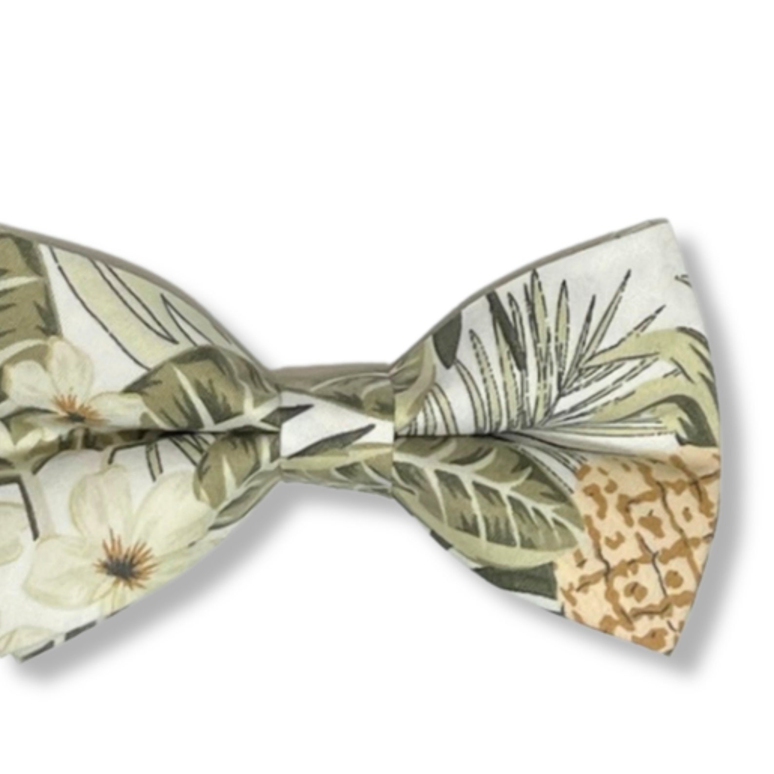Tropical Olive Green Floral Necktie, Bow Tie, or Pocket Square - Etsy