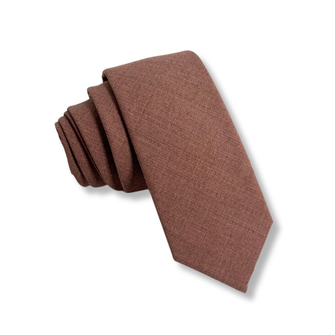 Birdy Grey 'desert Rose' Necktie or Bow Tie --- PERFECT for Groomsmen ...