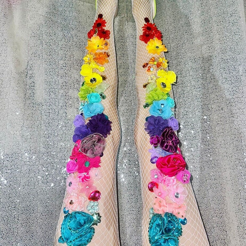 Gradient Tights - Etsy
