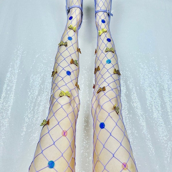 Butterfly Tights - Etsy UK