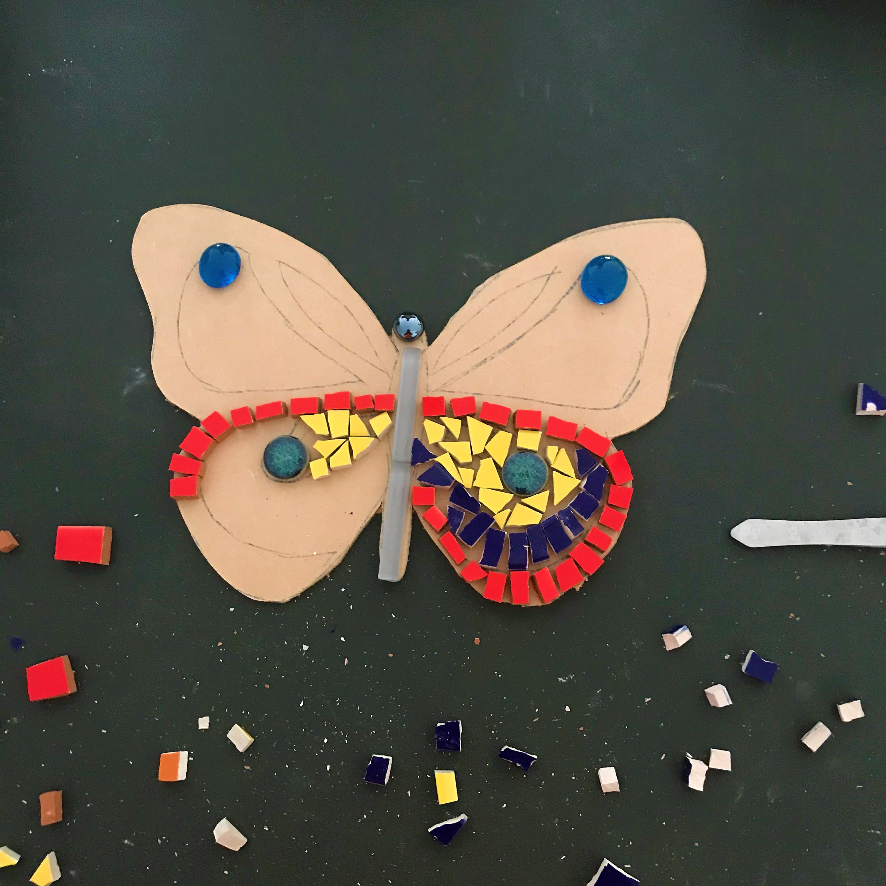 Mosaic Kit Butterfly 2. DIY. Craft Kit for Adults and Children ...