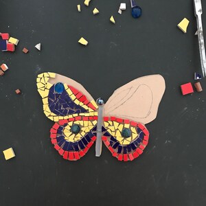 Mosaic Kit Butterfly 2. DIY. Craft Kit for Adults and Children ...
