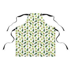 Avocado Apron,kitchen Apron,baking Apron,cooking Apron,cute Apron,green ...