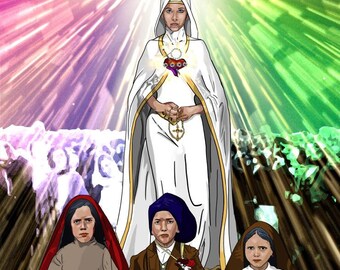 Our Lady of Fatima Poster - Etsy