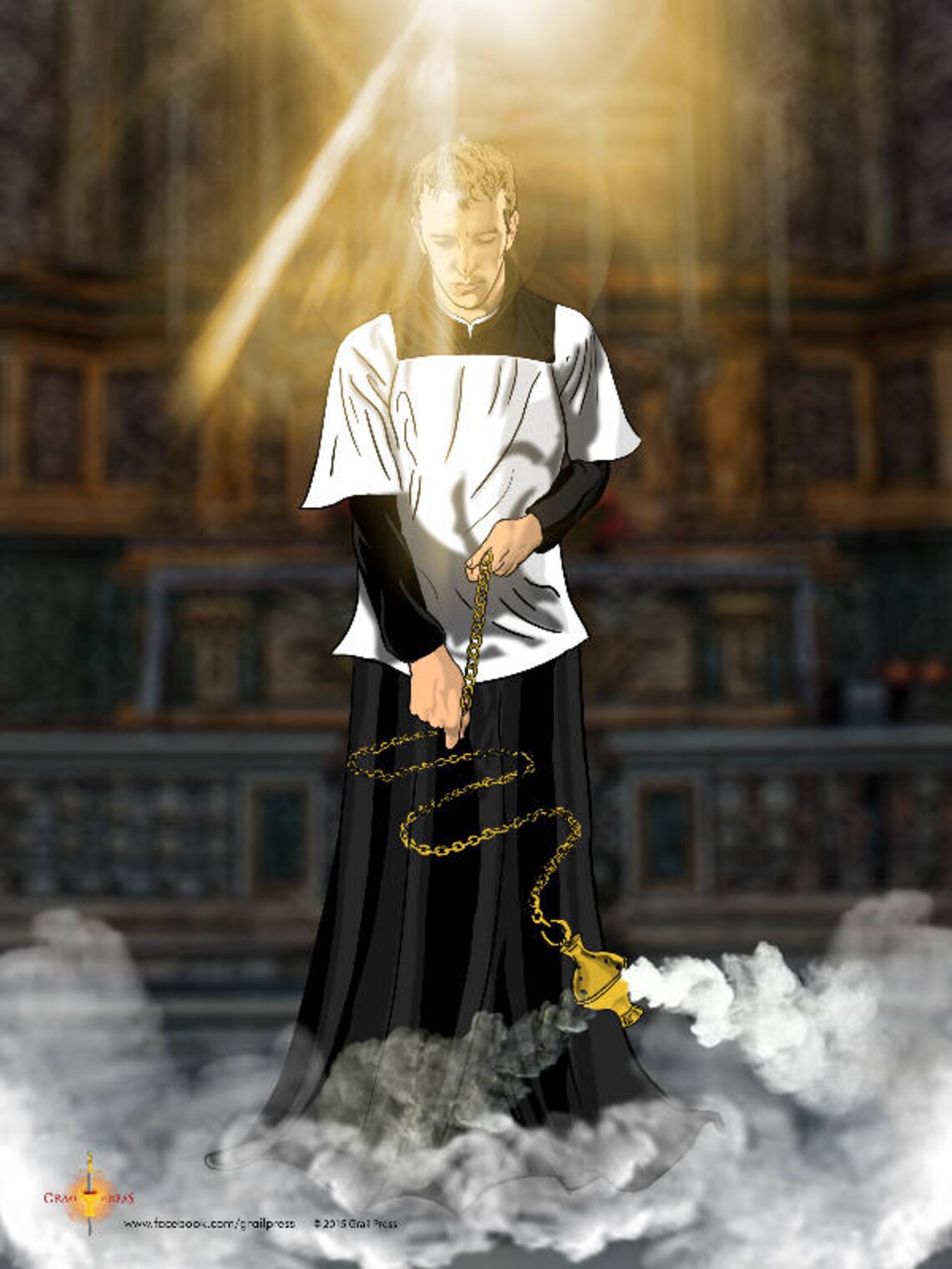 St. John Berchmans Poster | Etsy