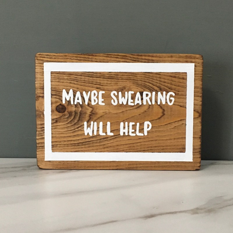 Funny Wooden Signs - Etsy