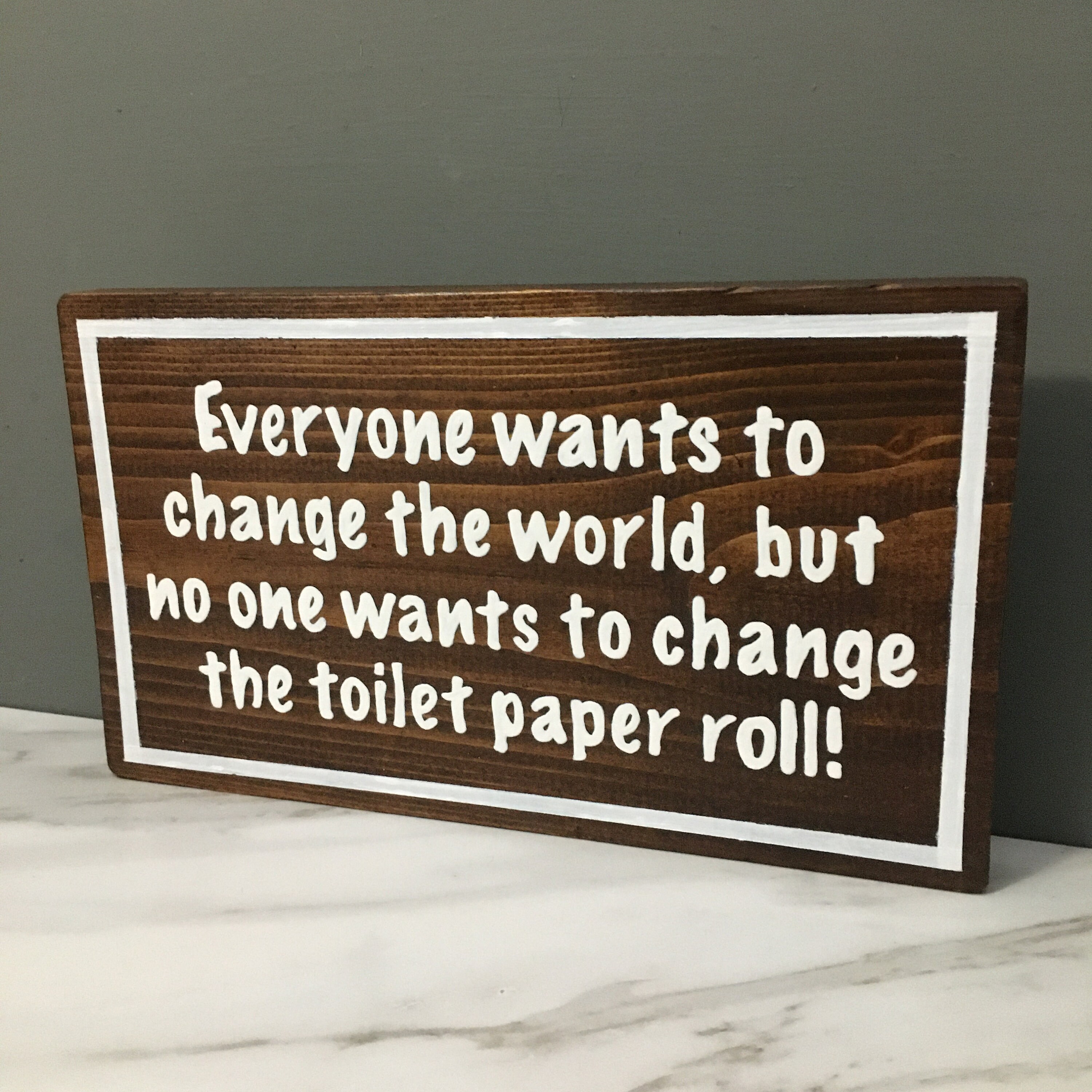 Everyone Wants to Change the World but No One Wants to Change - Etsy