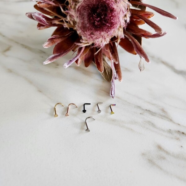 Nose Stud Twist - Etsy