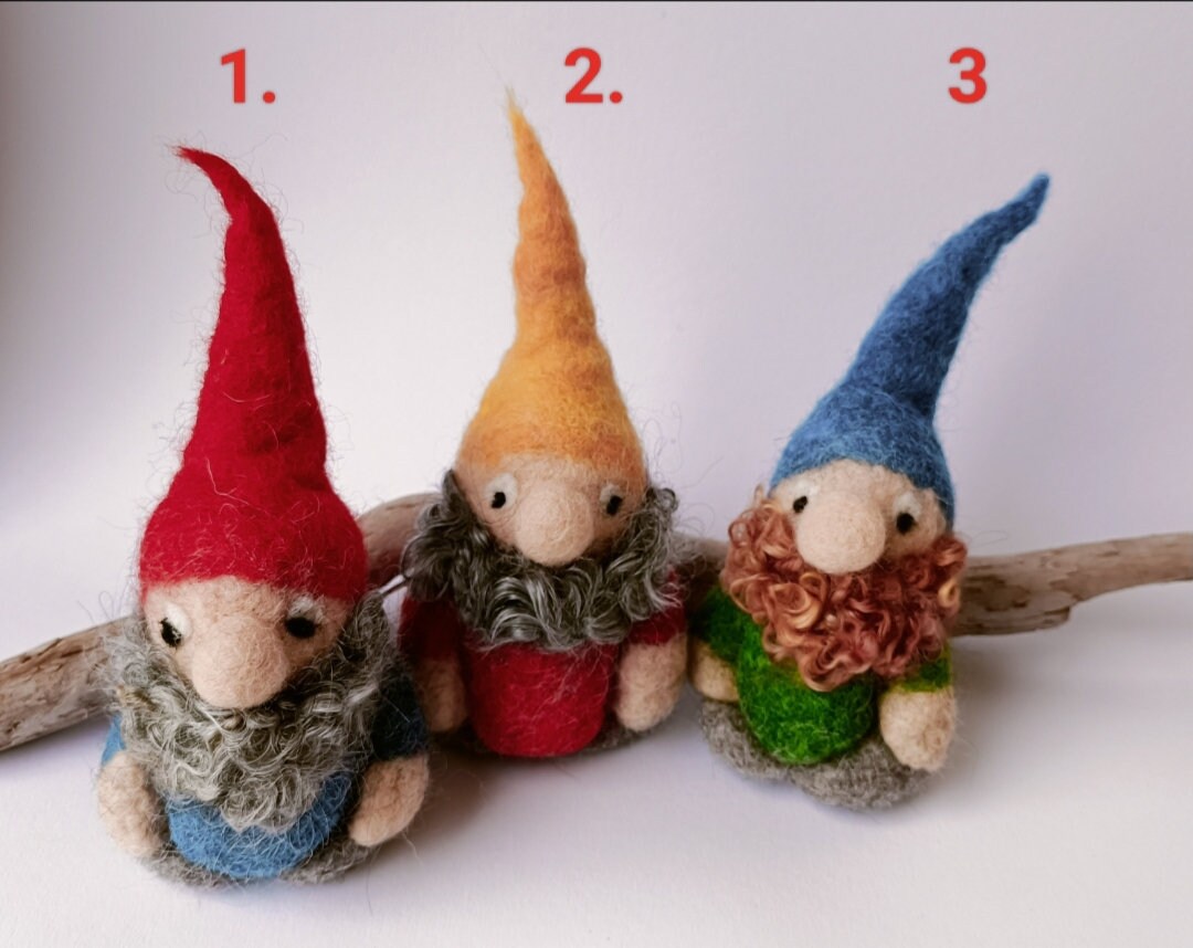 Dwarf Felted From Wool. - Etsy