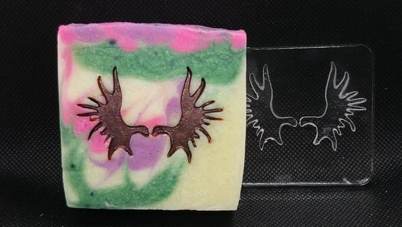 Soap Stamp trophée Moose Panache soap Stamp | Etsy