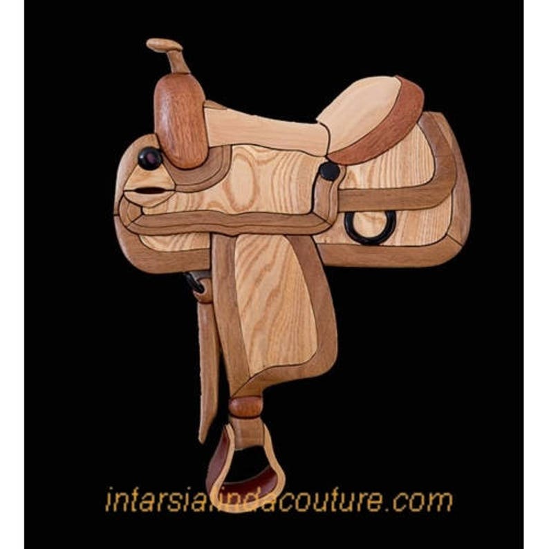 Selle western Patron intarsia / intarsia pattern | Etsy