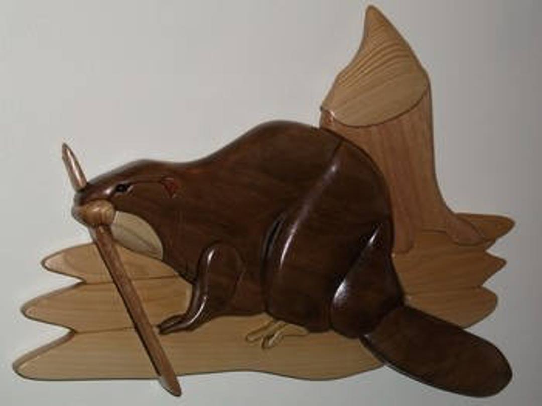 Beaver 1 Intarsia Pattern / Intarsia Pattern - Etsy