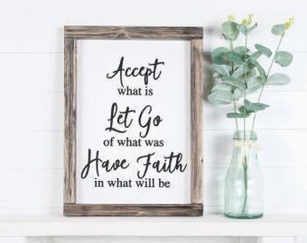 Accept What is Sign | Etsy