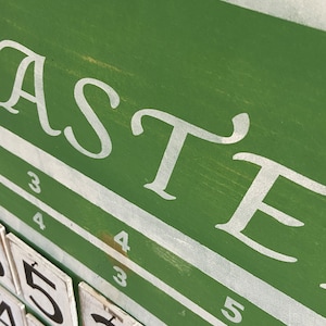 Custom Golf Scoreboard - Vintage Golf Scoreboard - Sports Decor - Etsy