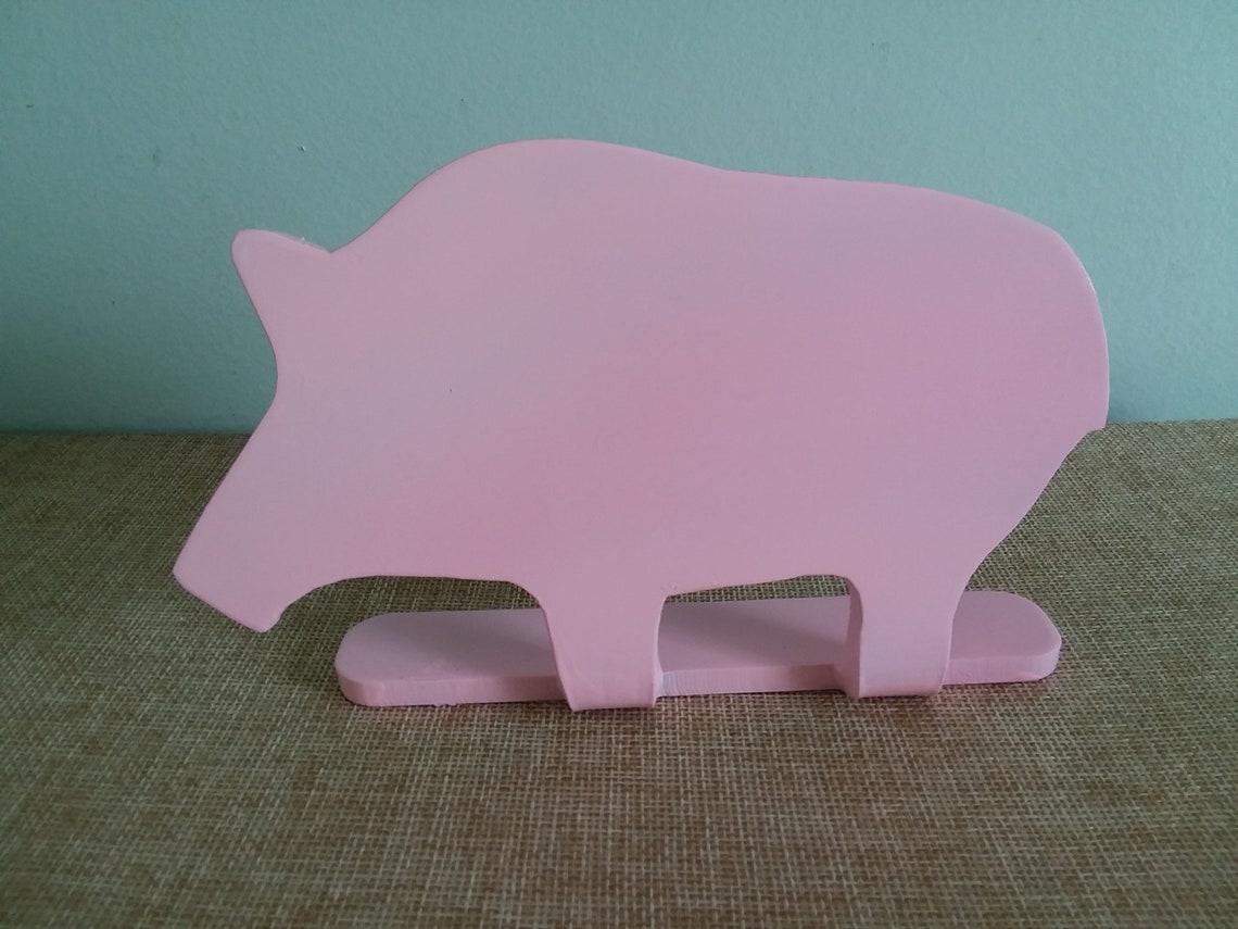 Pig Hog Steel Reactive Shooting Target Frick Metals | Etsy