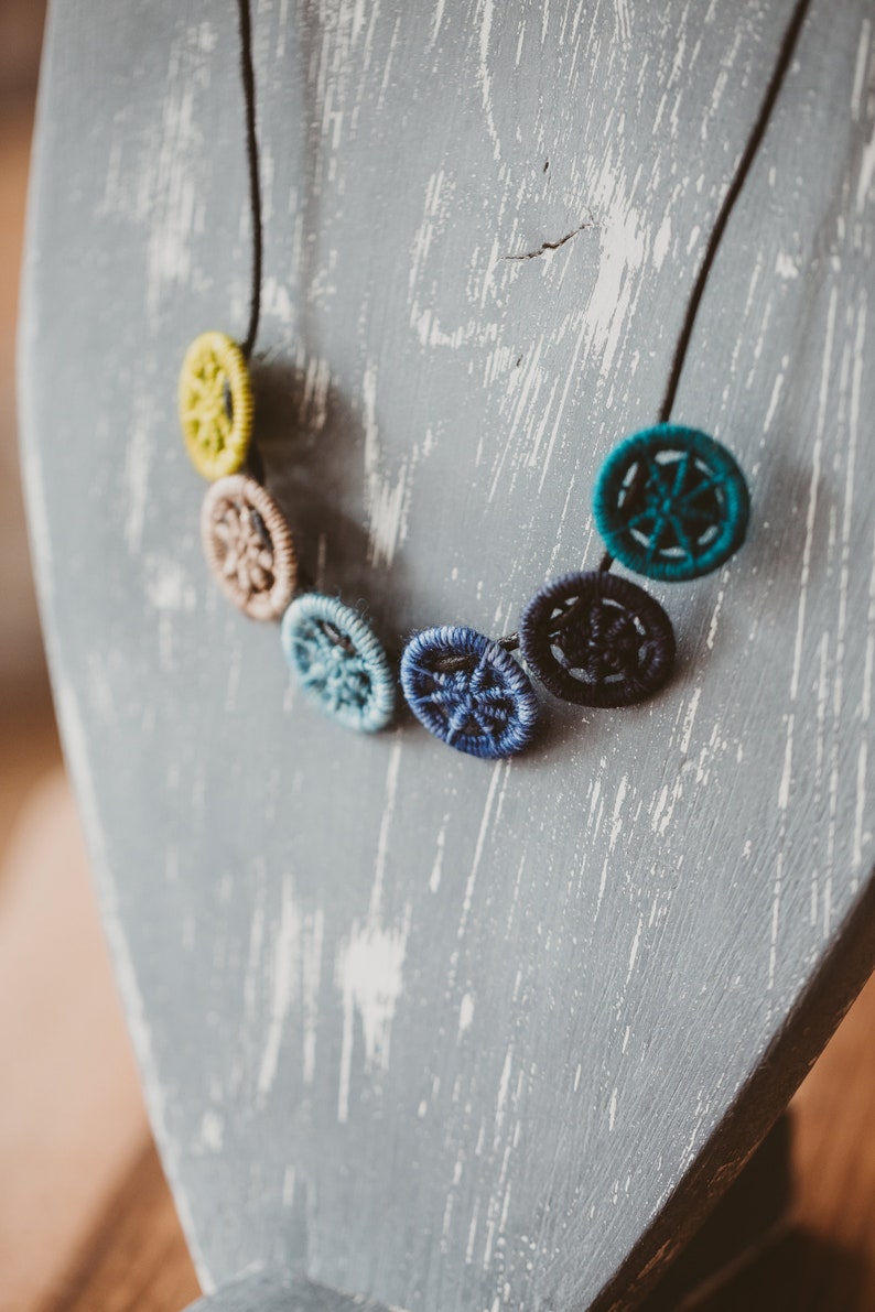 Dorset Button Necklace | Etsy