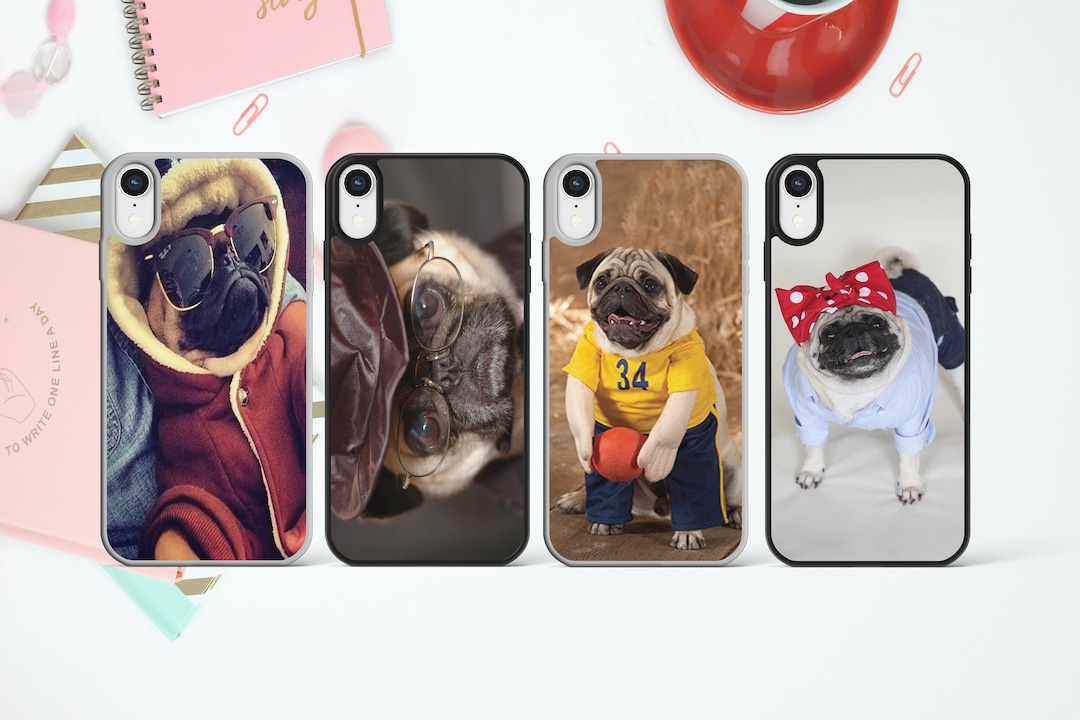 Cute PUG Phone Case - You Choose the Design! for Most Iphone, Ipod and ...