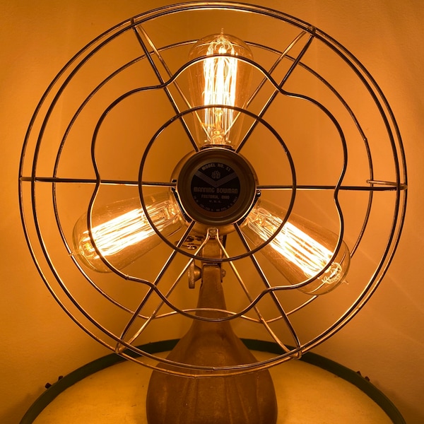 Fan Lamp - Etsy