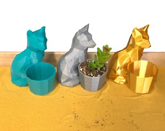Wolf Planter Pot - Etsy