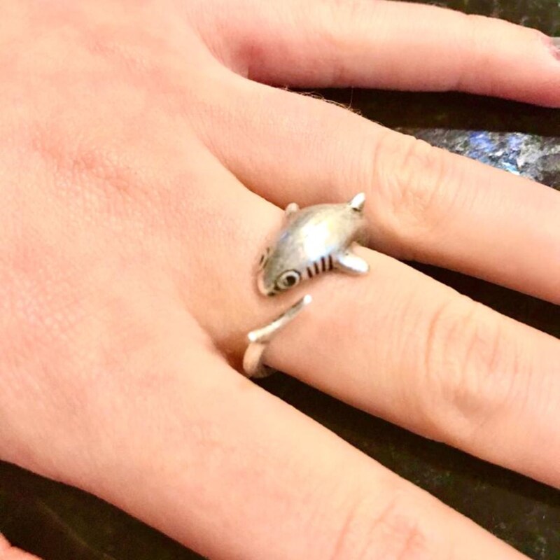 Shark Ring - Etsy