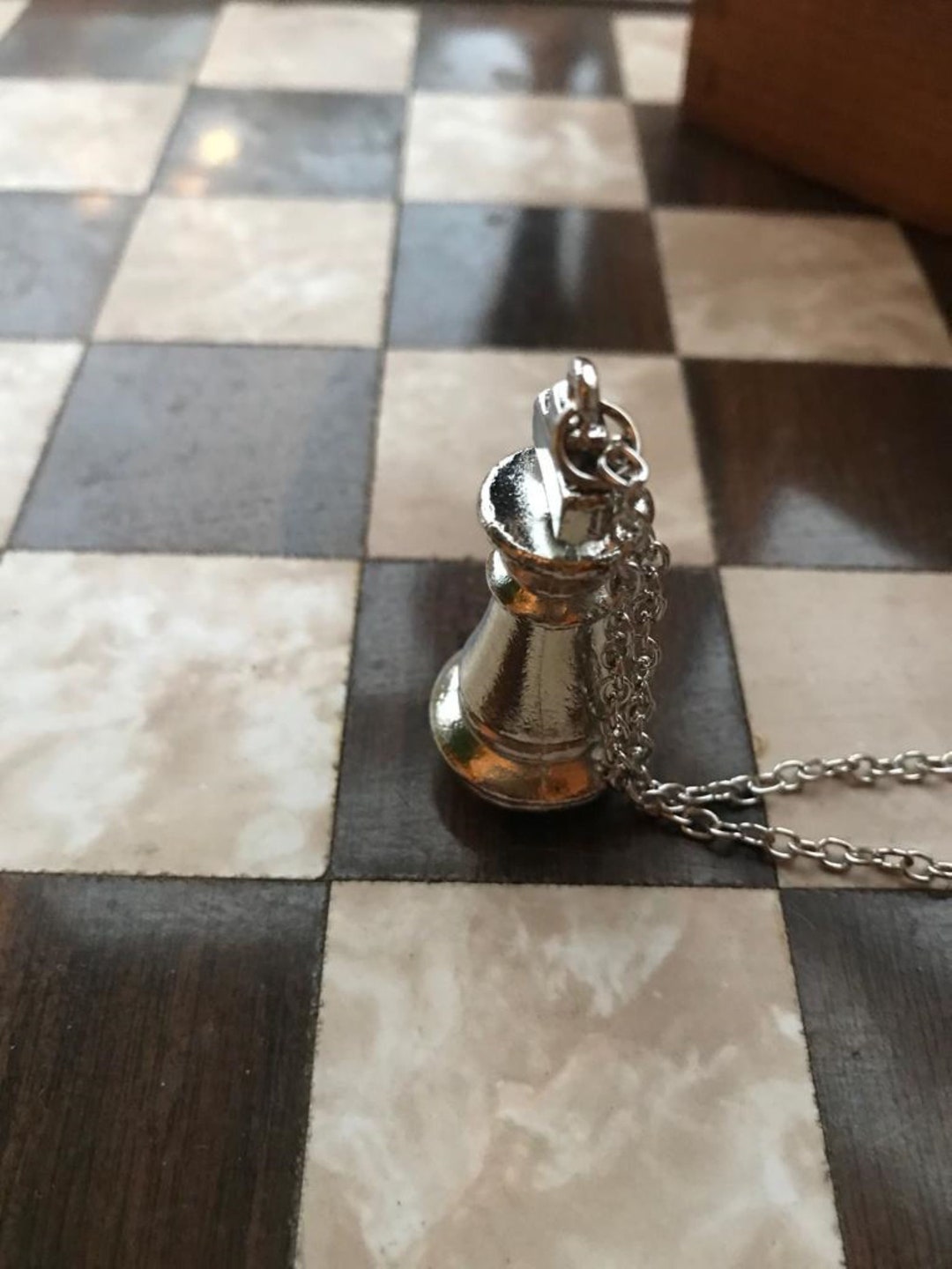 Chess Piece Necklace, Chess Gift for Men and Women, King Chess Piece in ...