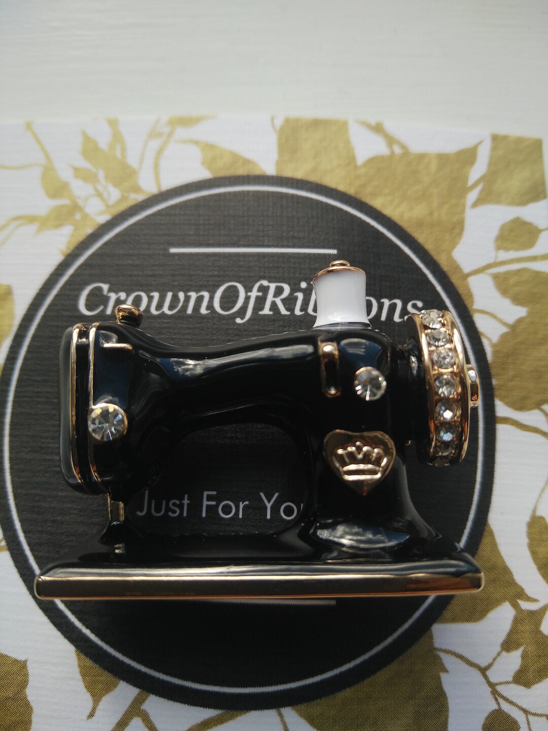 Mother’s Gift, Sewing Machine Brooch, Seamstress, Sewing Gift for Women ...