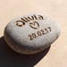 Custom Name Stone Engraved Stone Personalised Pebble Engraved Name Rock ...