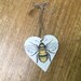 Bee Plaque Bee Clay Tag Bee Decor Honey Bee Gift Bumble Bee - Etsy