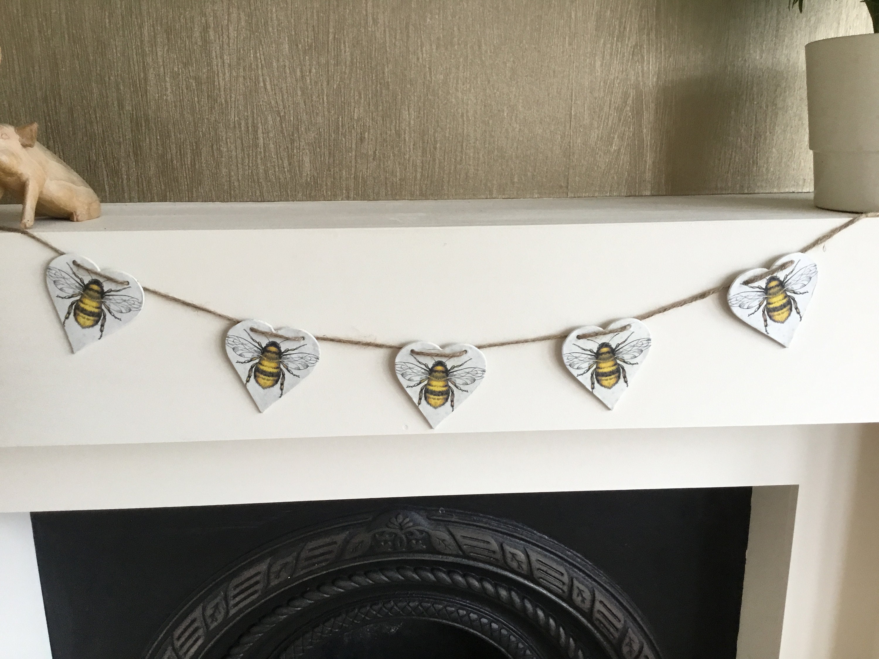 Bee Bunting Bee Garland Bee Decor Honey Bee Gift Bumble Bee - Etsy UK