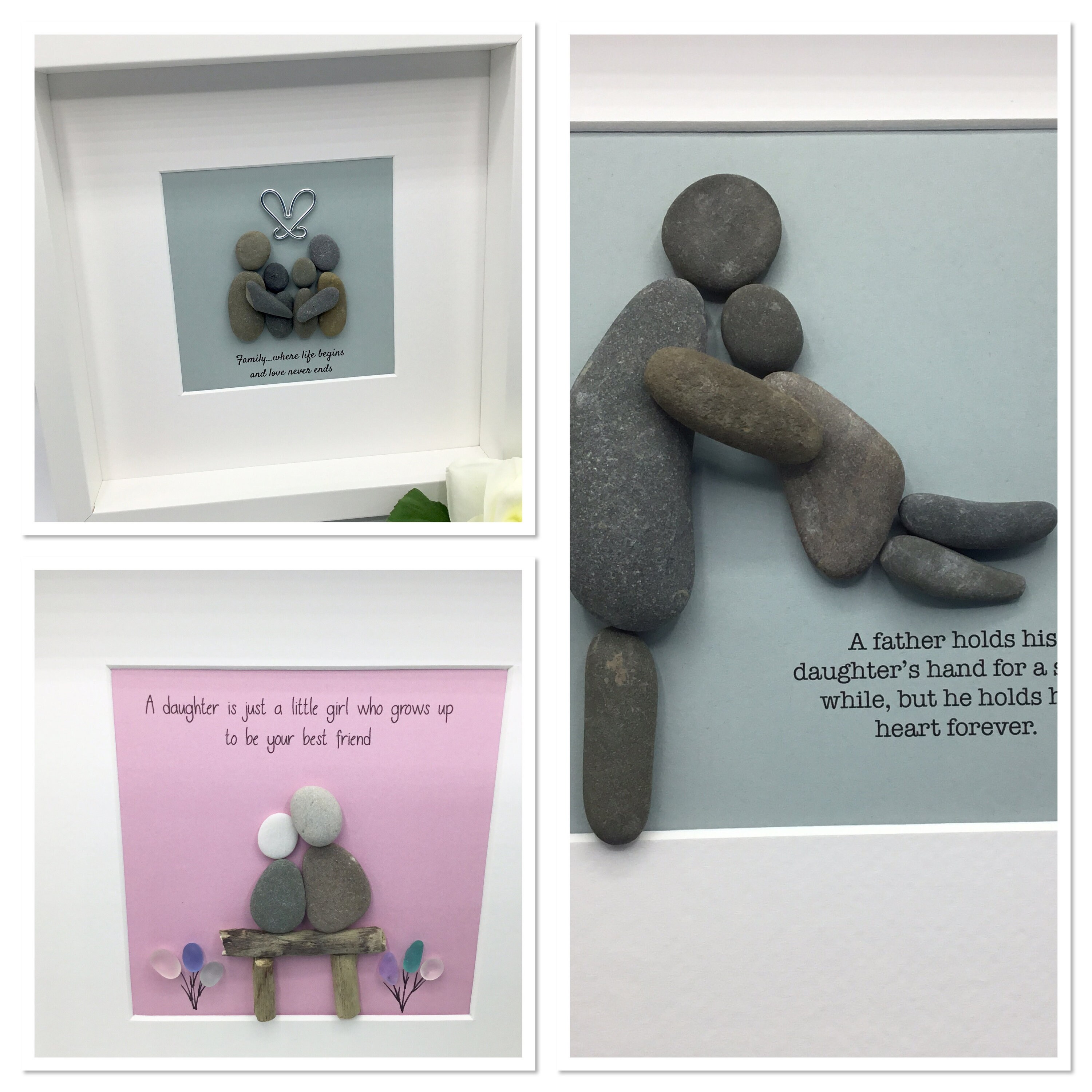 What If I Fly Pebble Art What If I Fall Mum Daughter Art Mum - Etsy