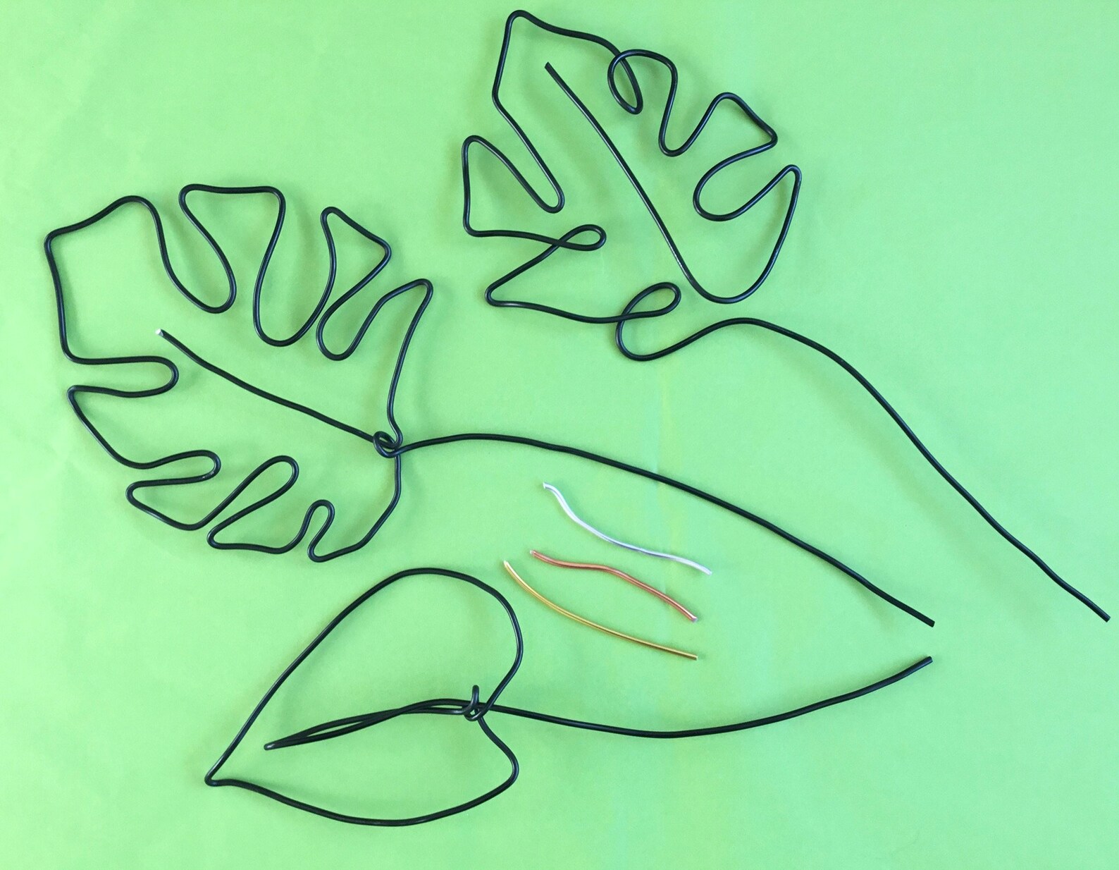 Wire Wall Art Monstera Decor Monstera Art Metal Sign Wall | Etsy