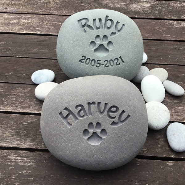 Pet Grave Stone - Etsy