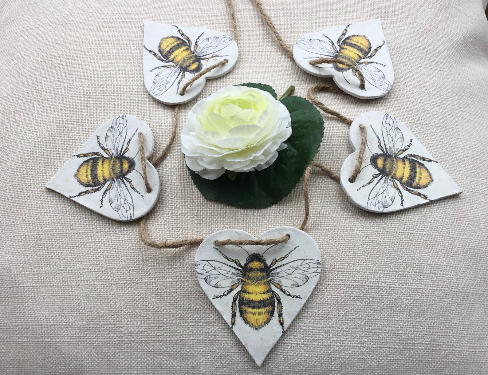 Bee Bunting Bee Garland Bee Decor Honey Bee Gift Bumble Bee - Etsy UK