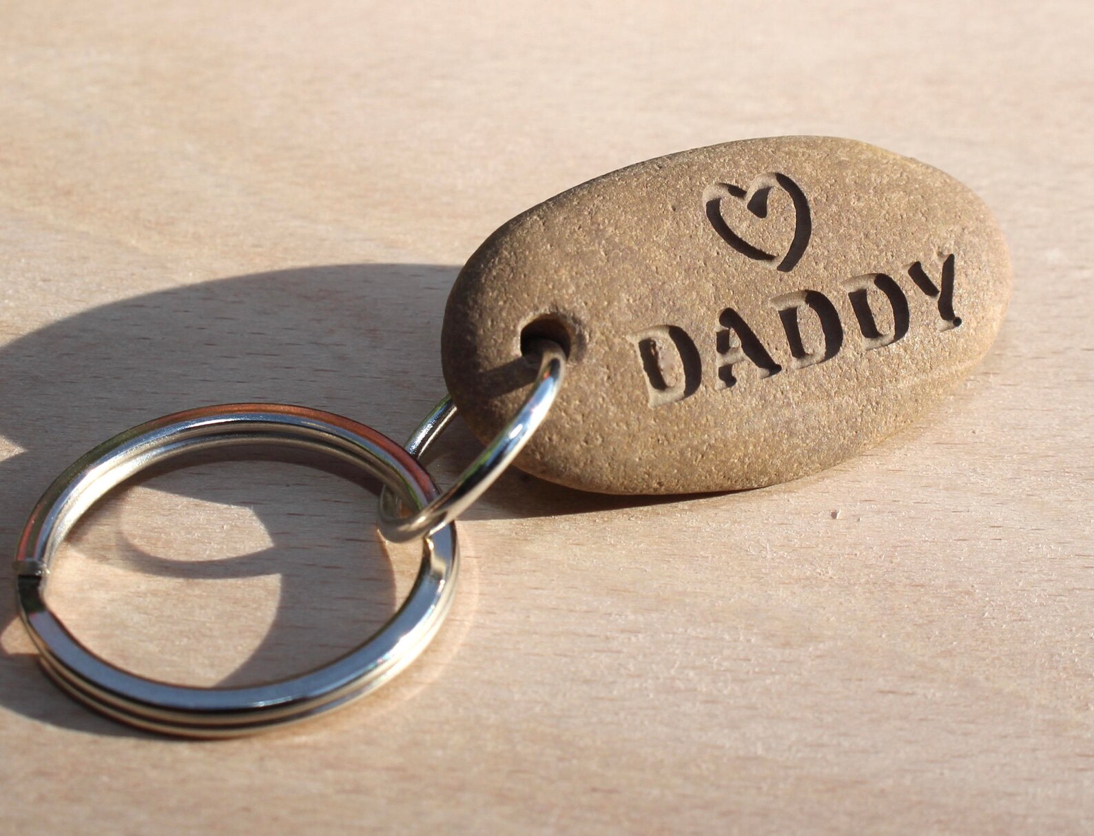Daddy Christmas Gift Dad Keyring Gift for Dad Father's Day - Etsy