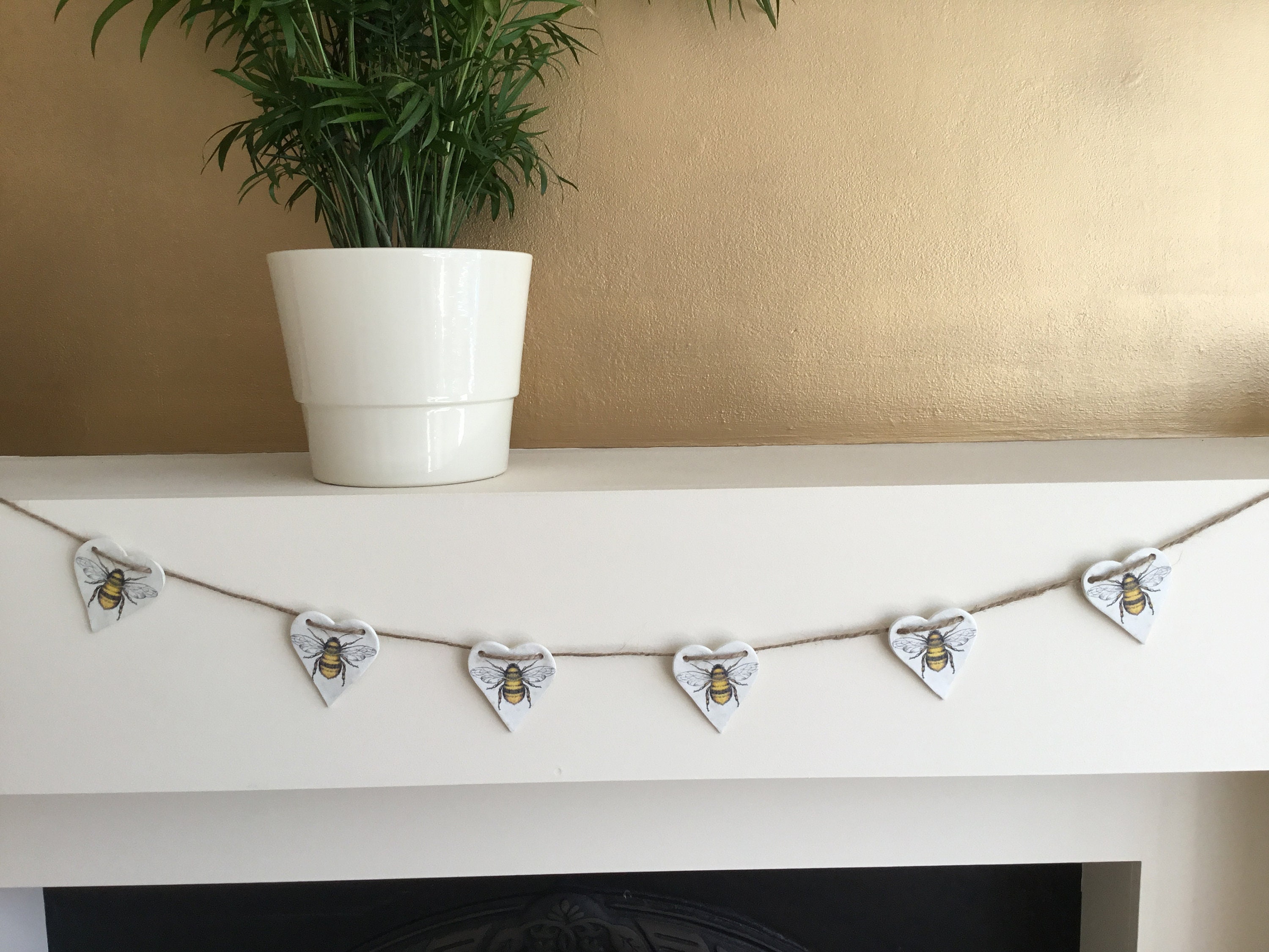 Bee Bunting Bee Garland Bee Decor Honey Bee Gift Bumble Bee | Etsy