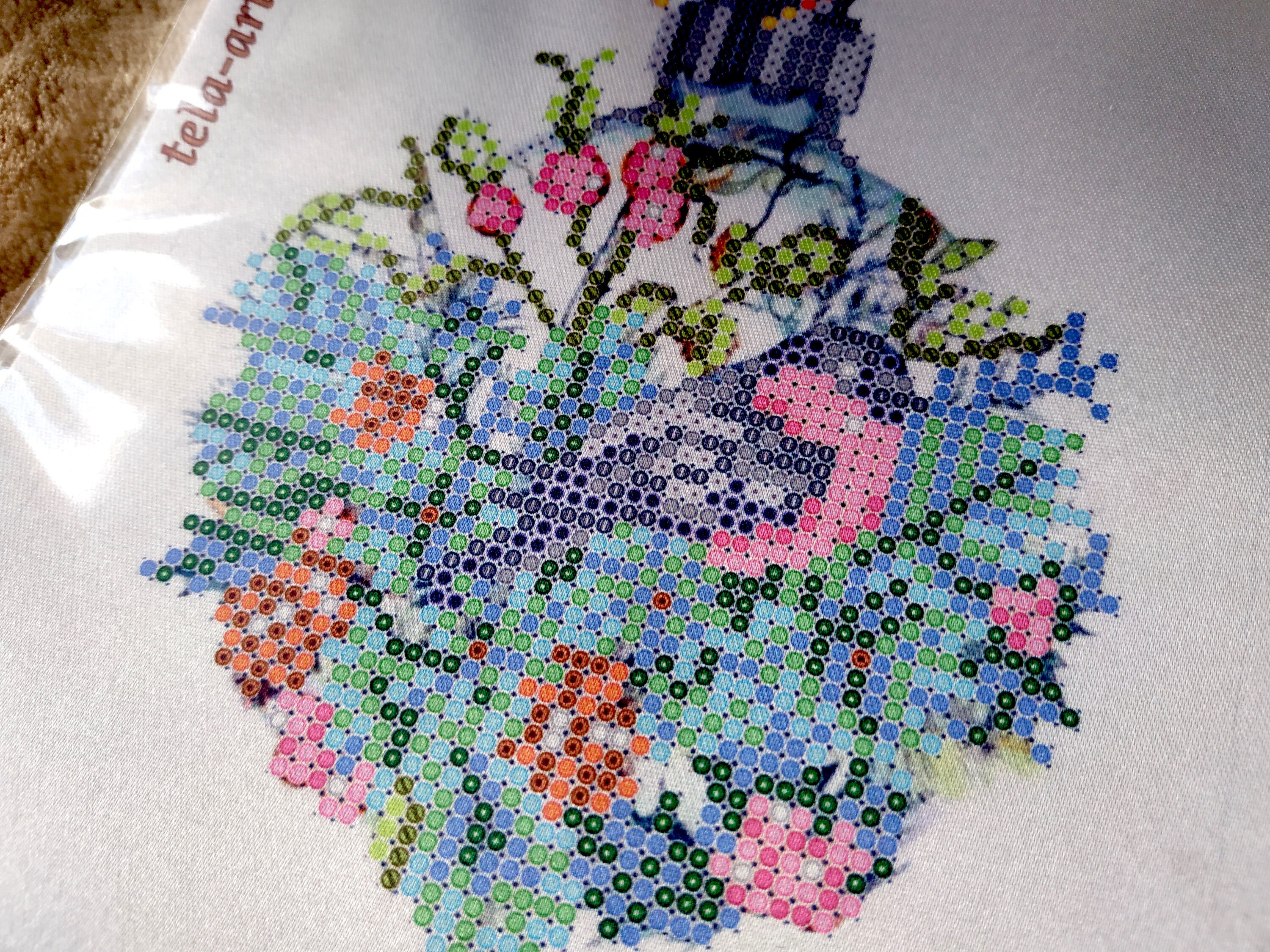 Christmas Needlepoint Kits, Bead Embroidery Kit, Beginner Needlepoint ...