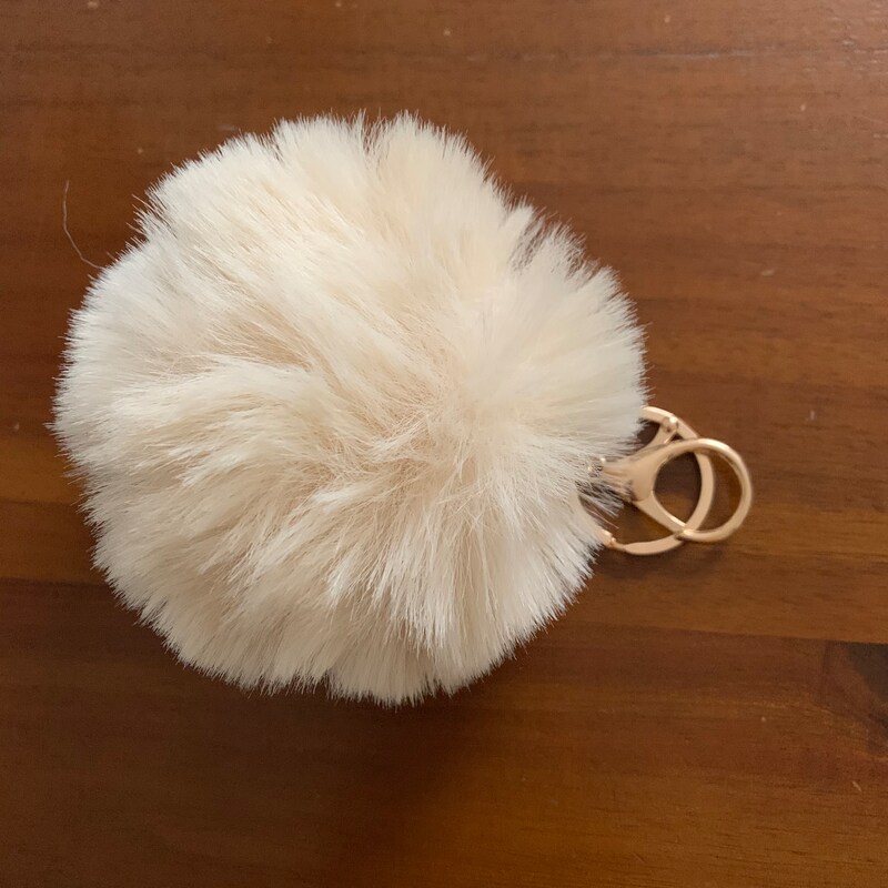 Pom Pom Keyring - Etsy UK