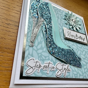 Shoes Birthday Card, Happy Birthday Card, Fashion Birthday Card, Happy ...
