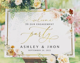 Congrats Brown Butcher Paper Sign Engagement Decor Banner - Etsy Canada