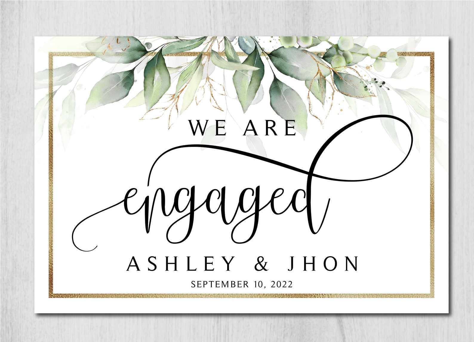 Engagement Party Poster Sign Engagement Party Sign - Etsy