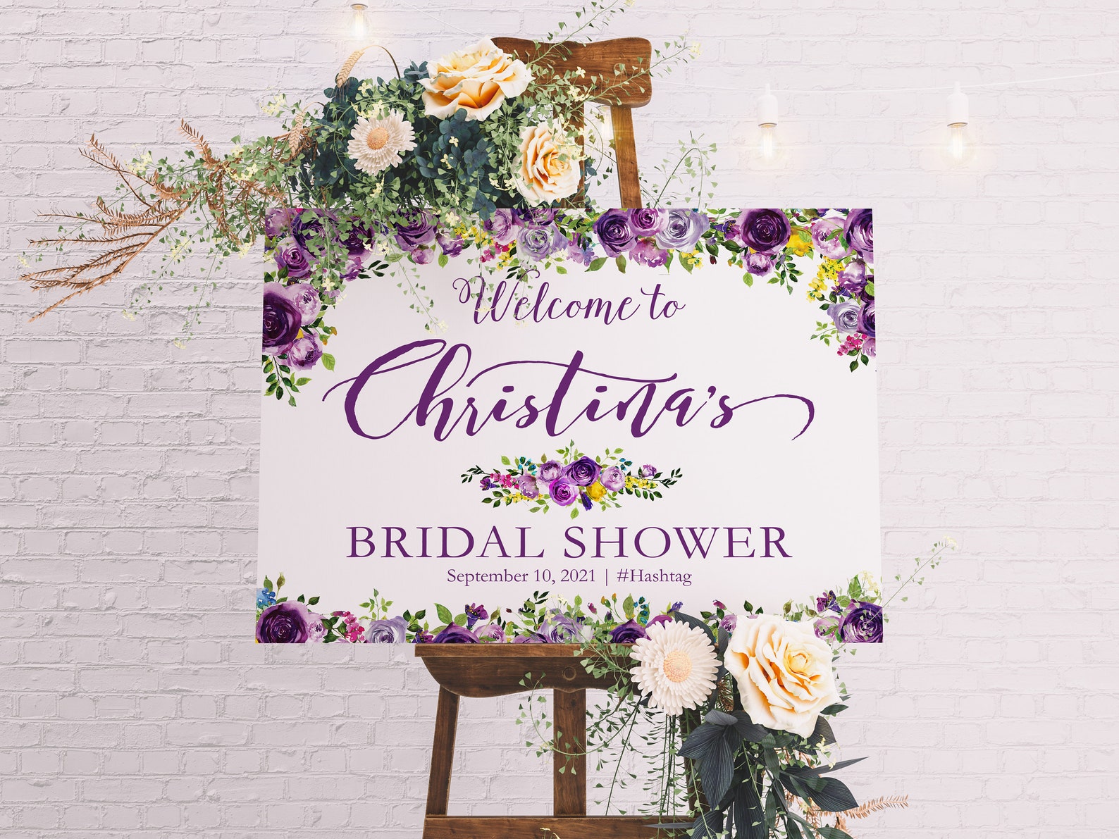 Bridal welcome signs Shower welcome signs Bridal Shower | Etsy