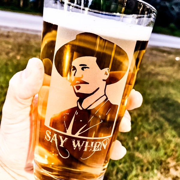 Doc Holliday Glass - Etsy