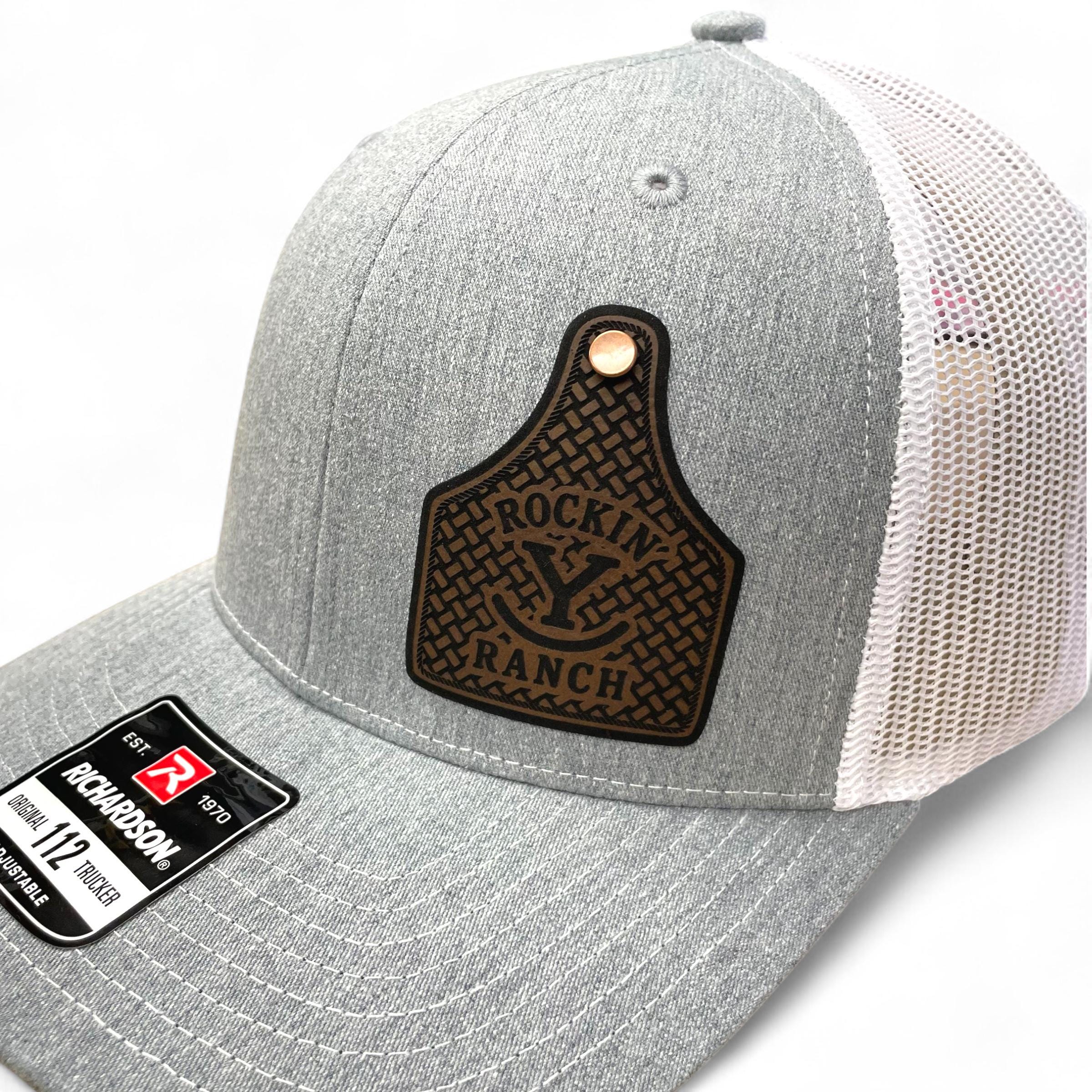 Custom Cattle Tag Hat | Cattle Ear Tag Trucker Cap | Custom Trucker ...